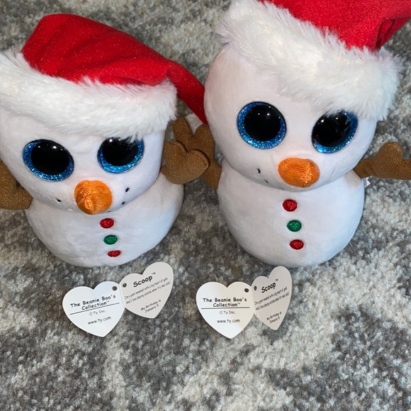 Ty | Toys | Ty Beanie Boos Scoop Set Of 2 | Poshmark